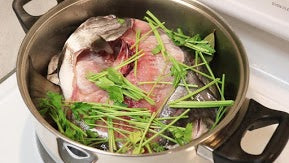 Fresh Halibut Heads (2) – Get Hooked Seafood